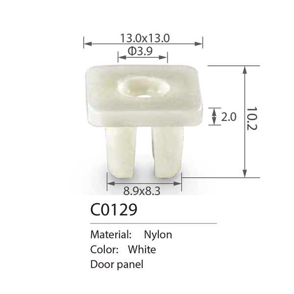 C0129 Screw Grommet – Pro Auto Rubber