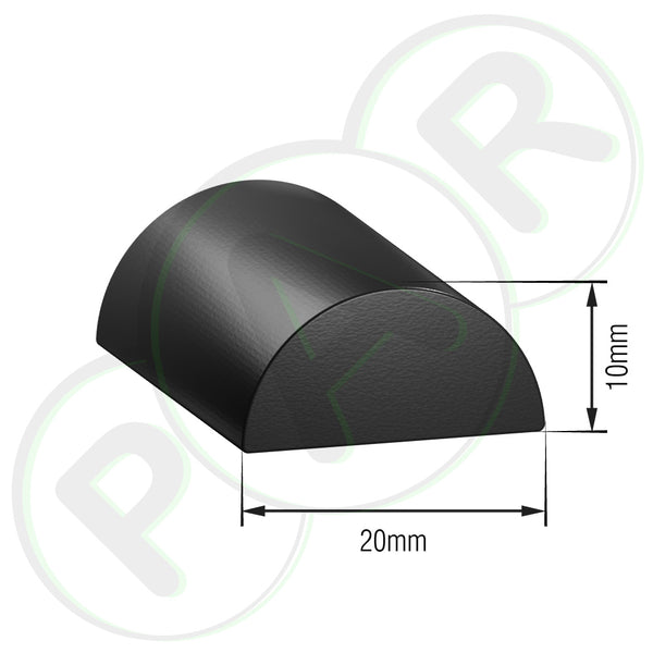 Pr1230 Half Round Bumper Rubber – Pro Auto Rubber
