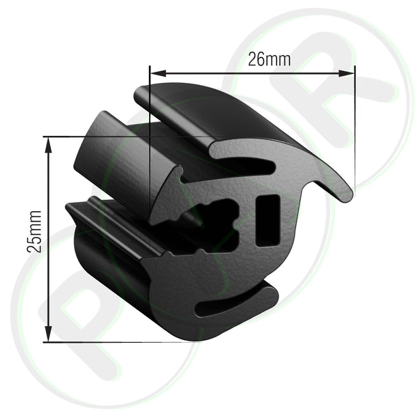 Pr227 Volvo Screen Rubber – Pro Auto Rubber