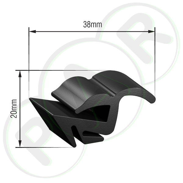 Pr232 Morris Minor Windscreen (Split) – Pro Auto Rubber