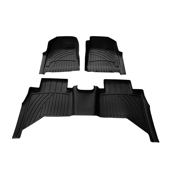 Isuzu D-Max 3Pce Bakkie Mat Set 2016 – Pro Auto Rubber