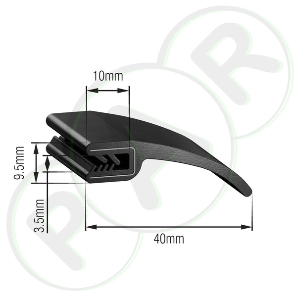 Pr322 Universal Door Seal – Pro Auto Rubber