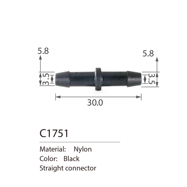 C1751 Connector – Pro Auto Rubber