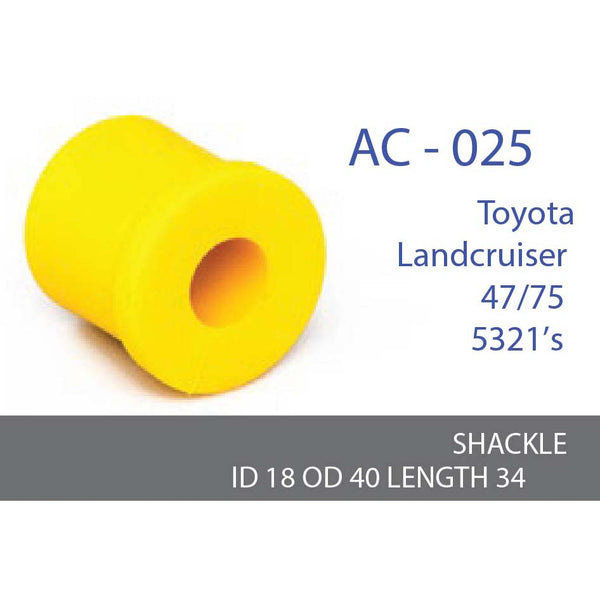PSB005 SHACKLE BUSH – Pro Auto Rubber